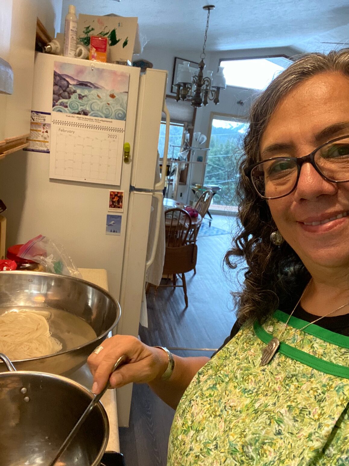 3] cooking the yarn so dye holds | Chilkoot Indian Association