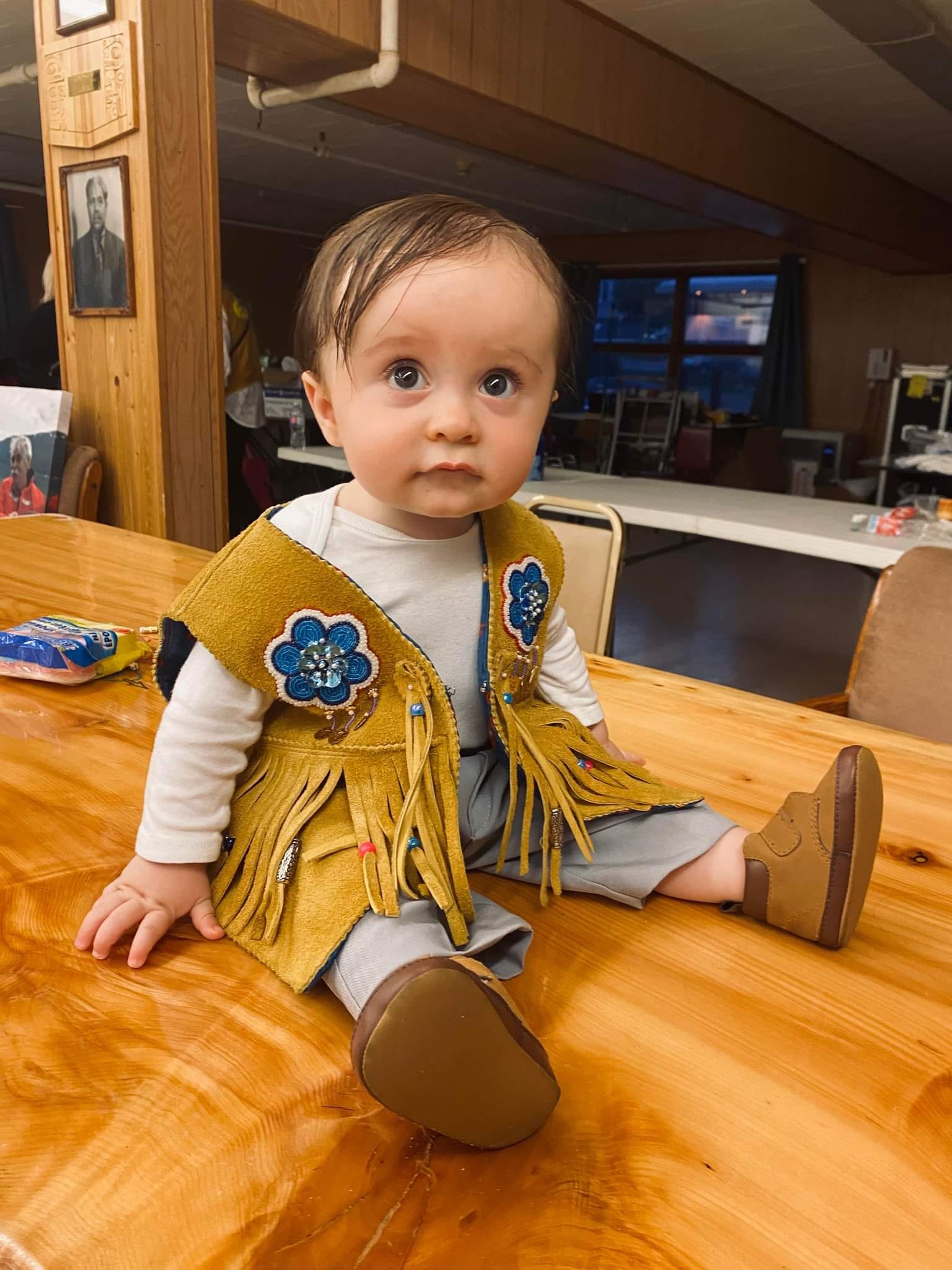 Grayson in vest | Chilkoot Indian Association